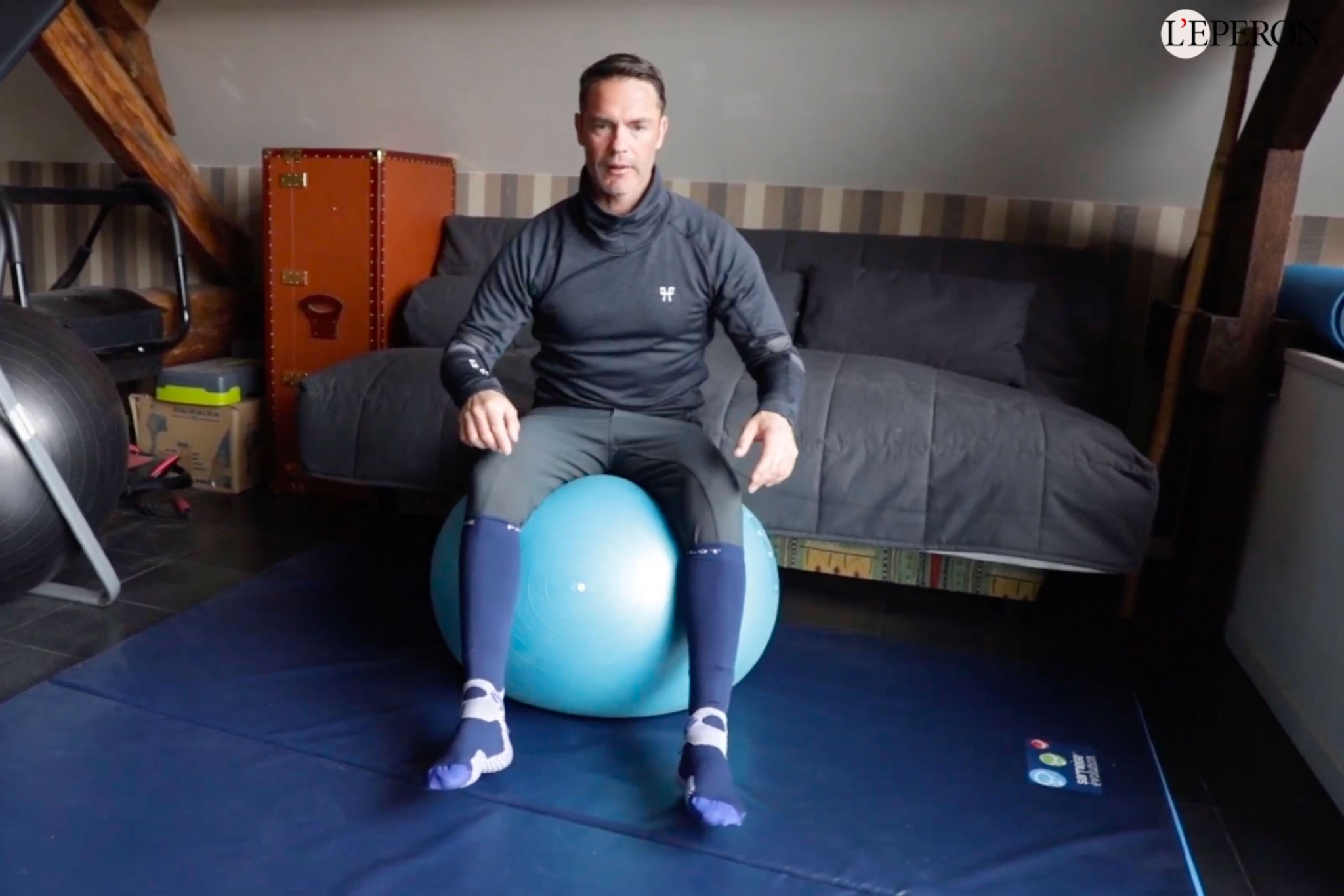 L'équilibre grâce au ballon - Grégory Cottard
